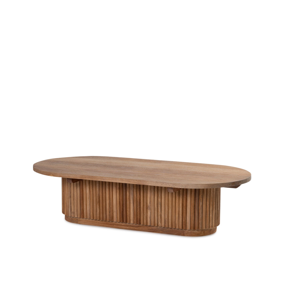 Nelson Oval Coffee Table - Rustic Matte – THELMAN